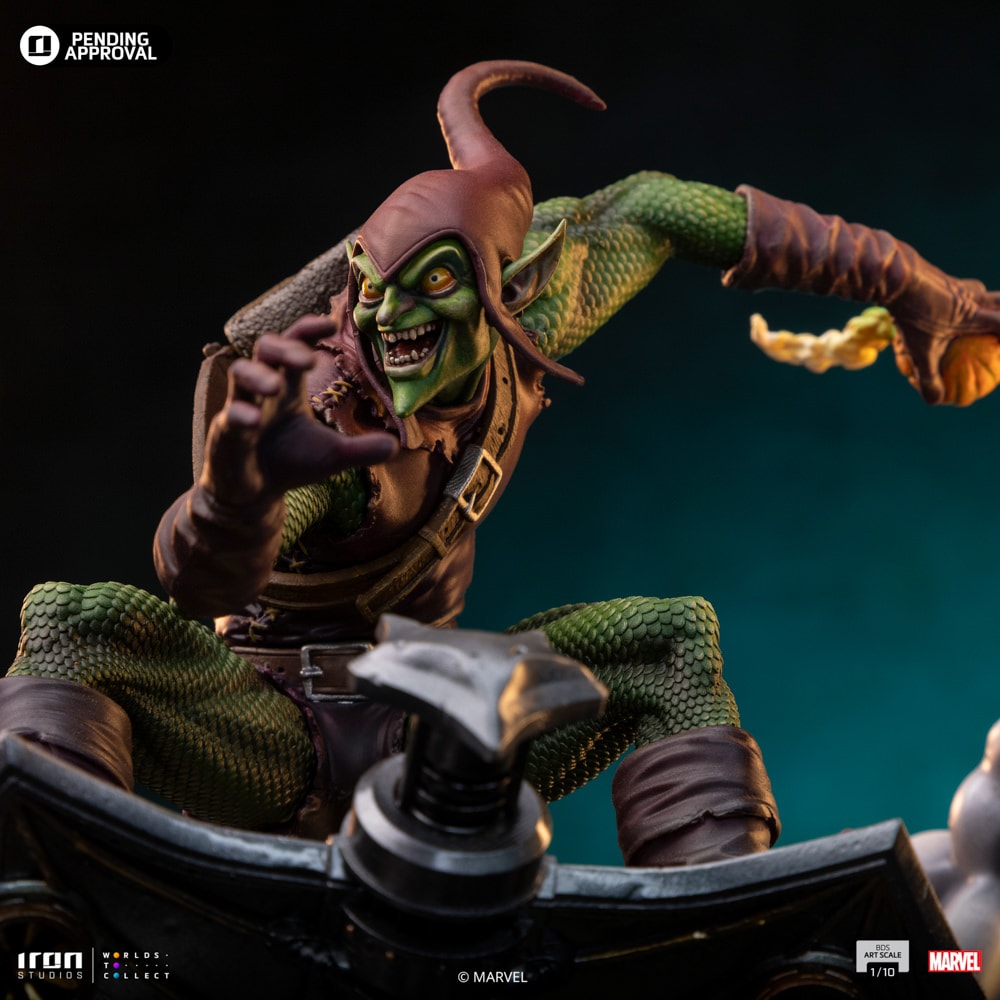 Green Goblin 1:10 Scale Statue by Iron Studios | Sideshow Collectibles