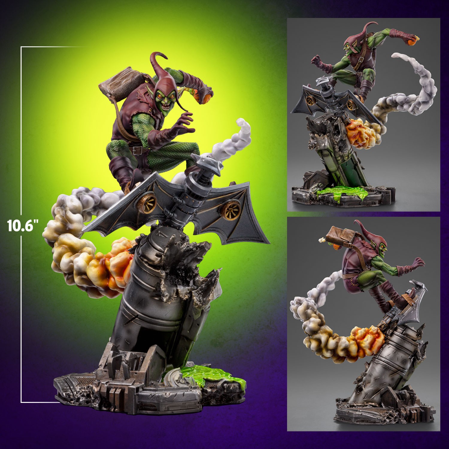 Green Goblin 1:10 Scale Statue by Iron Studios | Sideshow Collectibles
