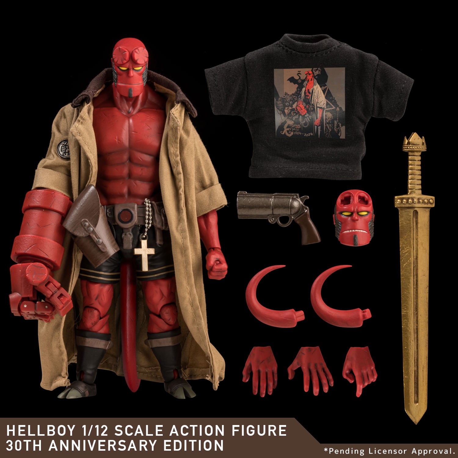 Hellboy Action Figure by 1000Toys | Sideshow Collectibles