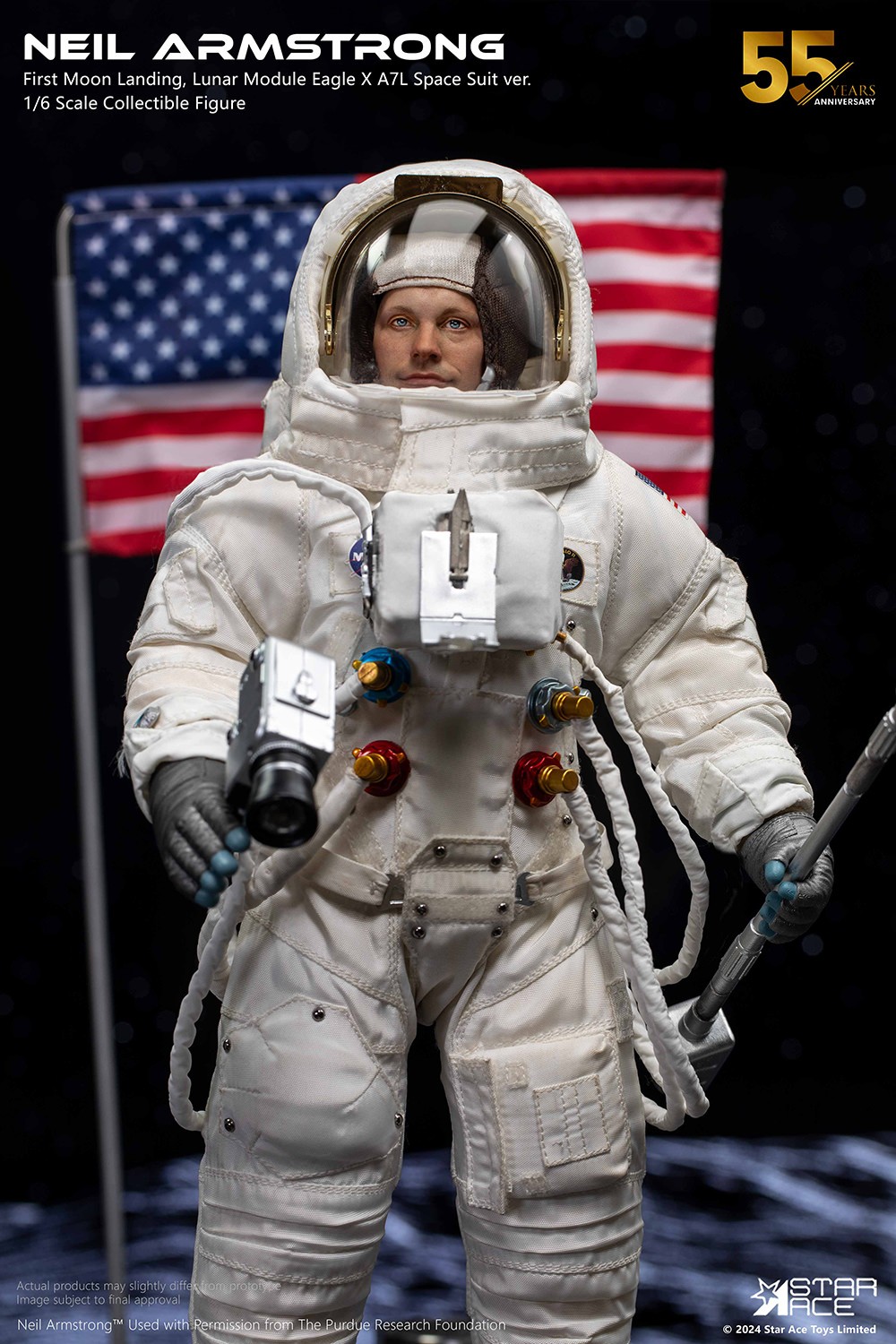 Neil Armstrong Deluxe Sixth Scale Figure by Star Ace Toys | Sideshow ...