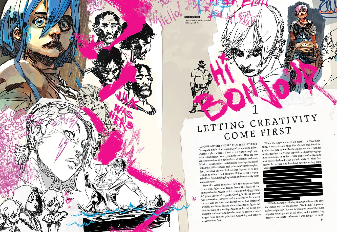 The Art and Making of Arcane Book by Insight Editions | Sideshow ...