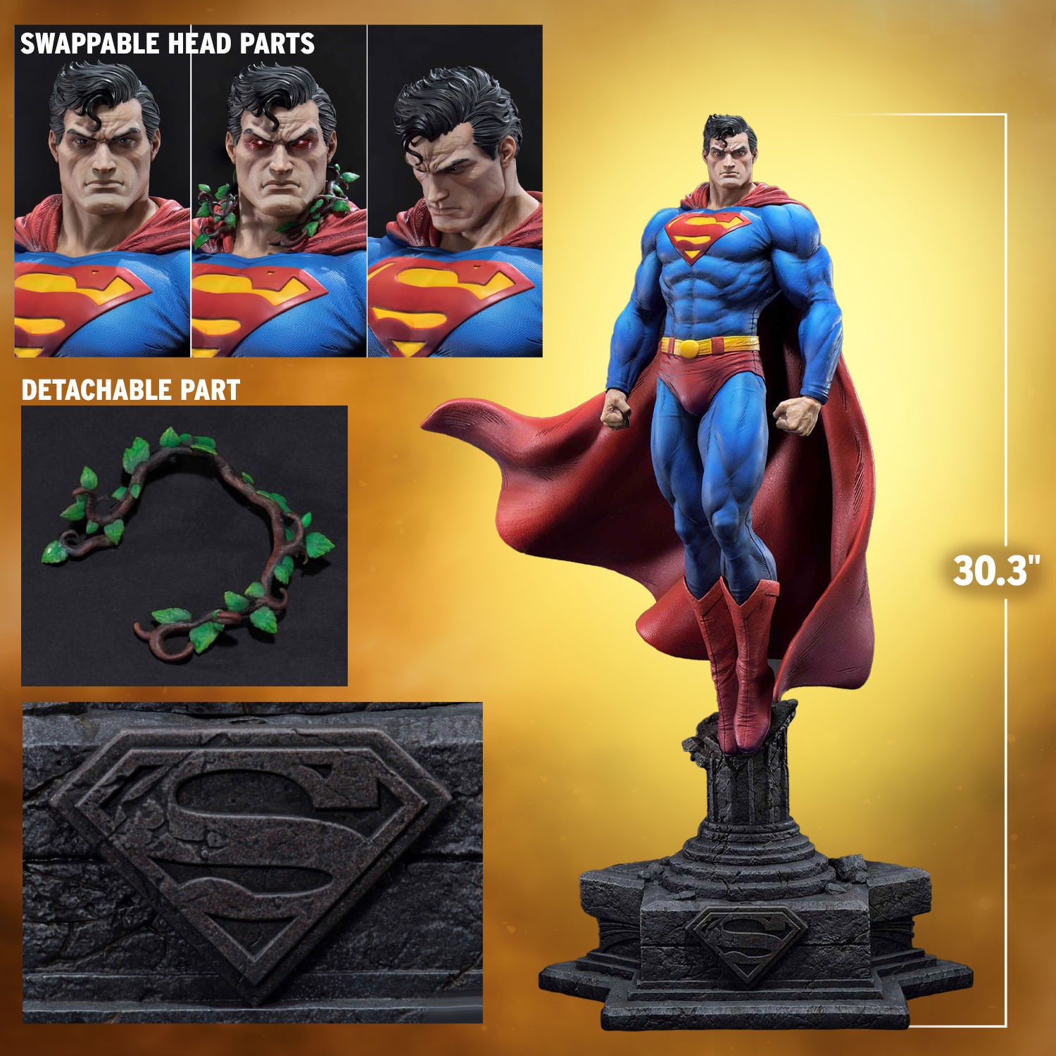 Superman Quarter Scale Statue by Prime 1 Studio | Sideshow Collectibles
