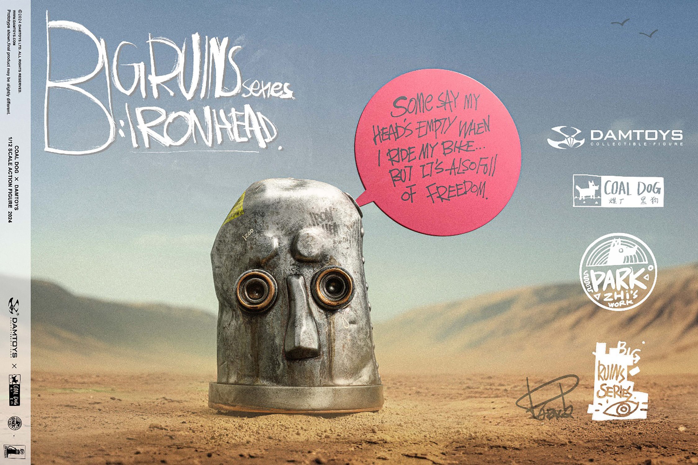 Big Head Tony Collectible Figure by Damtoys and Coal Dog | Sideshow ...