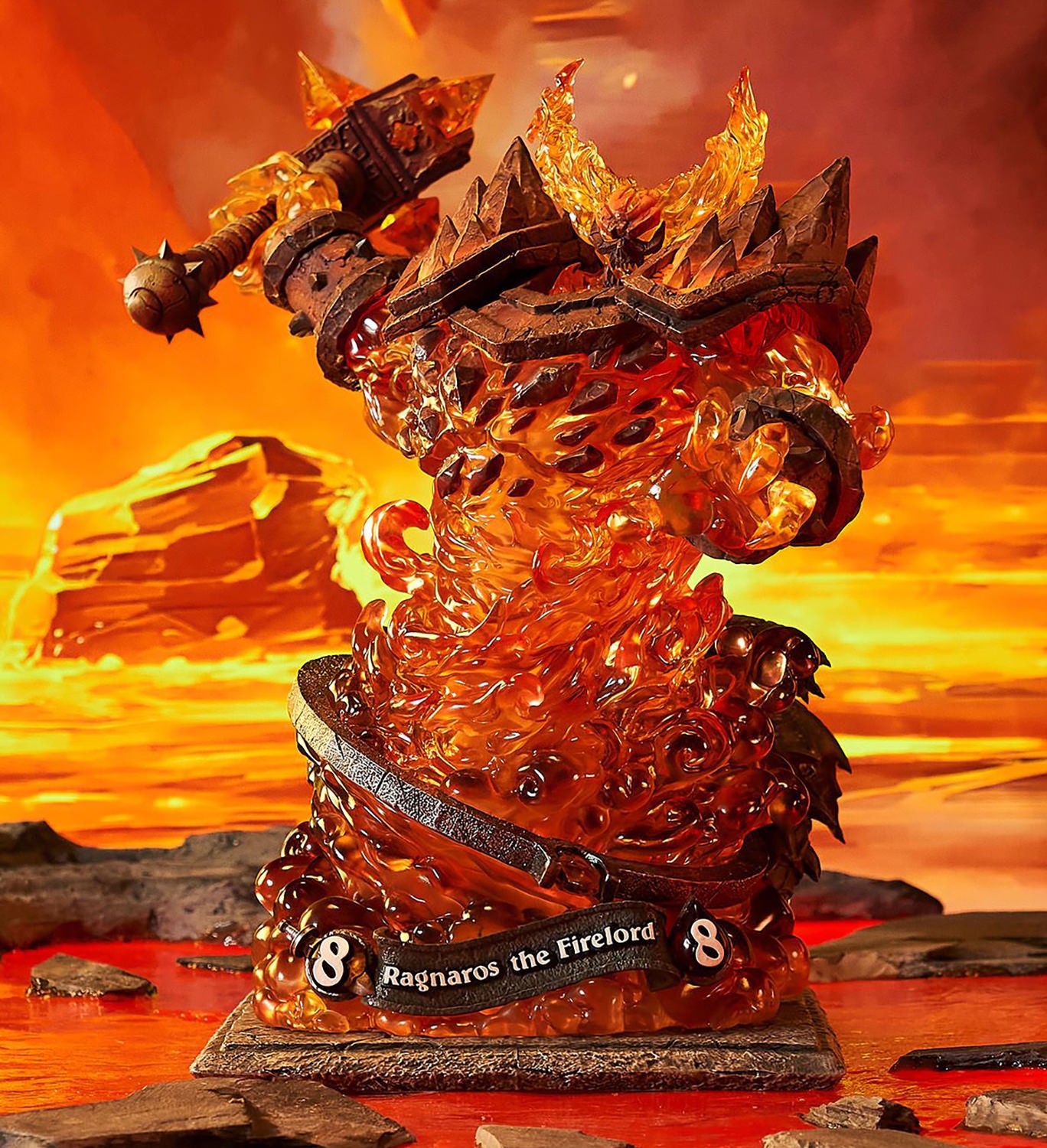 Ragnaros the Firelord 11in Statue by HEX Collectibles | Sideshow ...