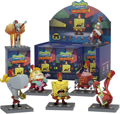 SpongeBob Squarepants: Band Geeks Blind Box Set | Sideshow Collectibles
