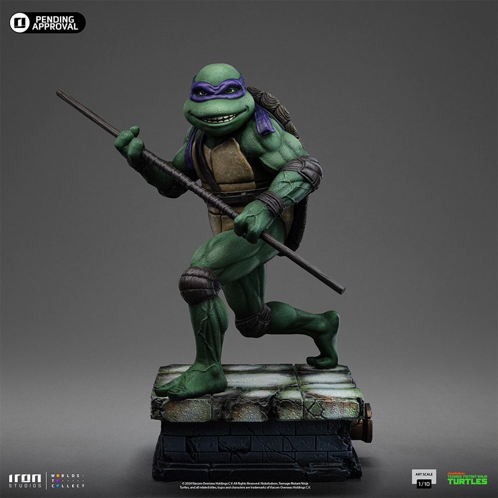 Donatello 1:10 Scale Statue by Iron Studios | Sideshow Collectibles