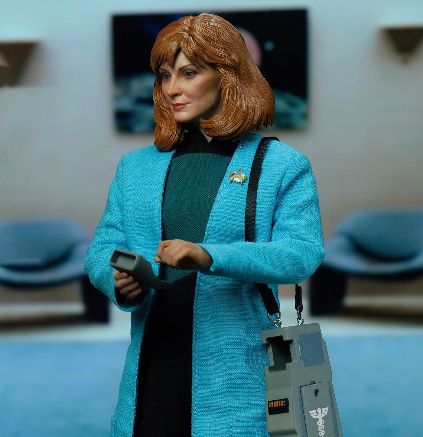 Dr. Beverly Crusher (Essential Edition) Sixth Scale Figure by EXO-6 ...