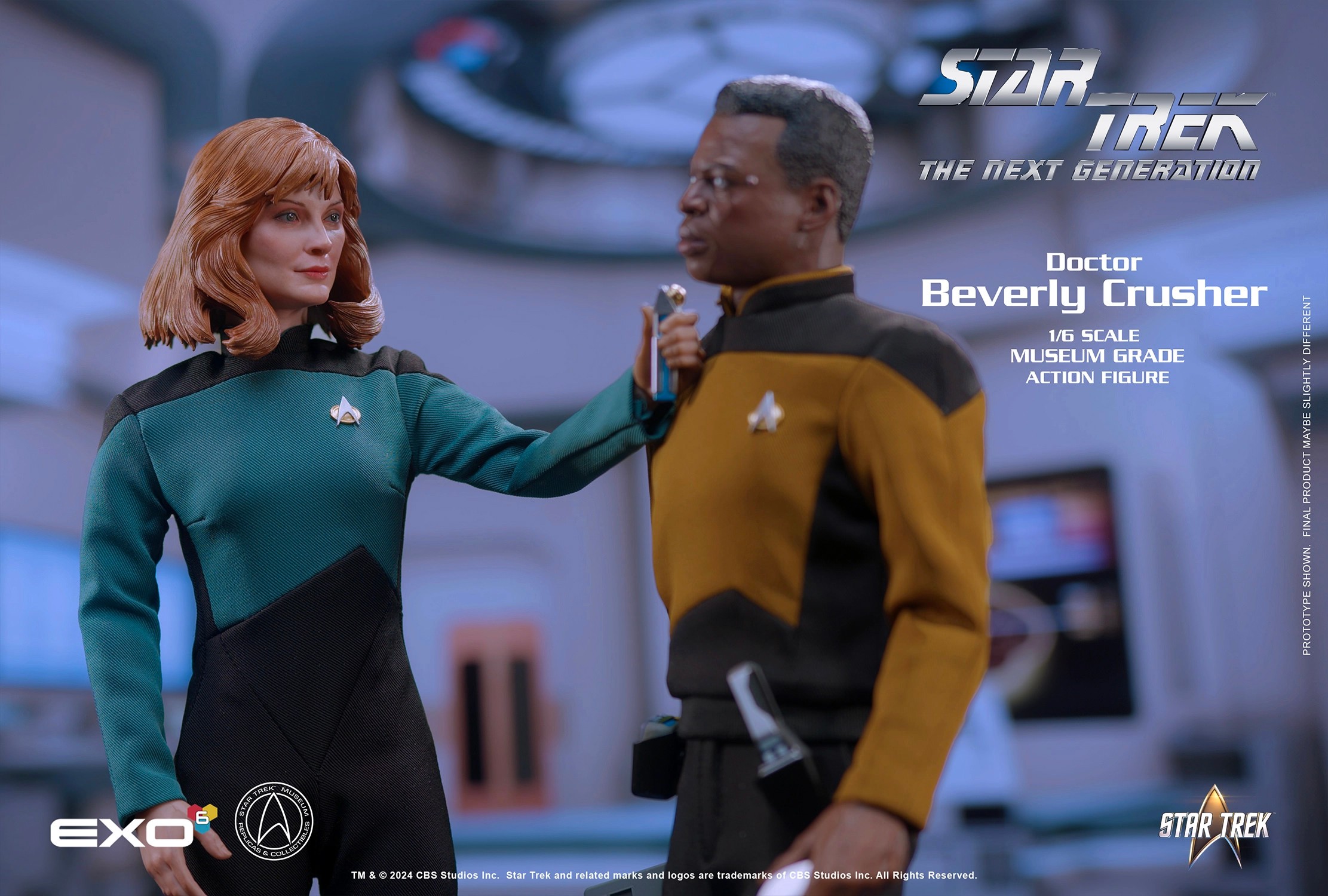 Dr. Beverly Crusher (Essential Edition) Sixth Scale Figure by EXO-6 ...