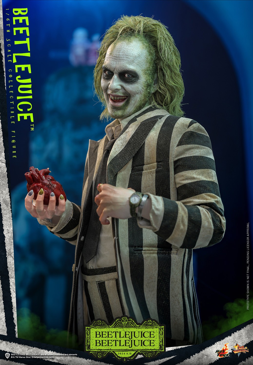 Beetlejuice Sixth Scale Figure by Hot Toys | Sideshow Collectibles