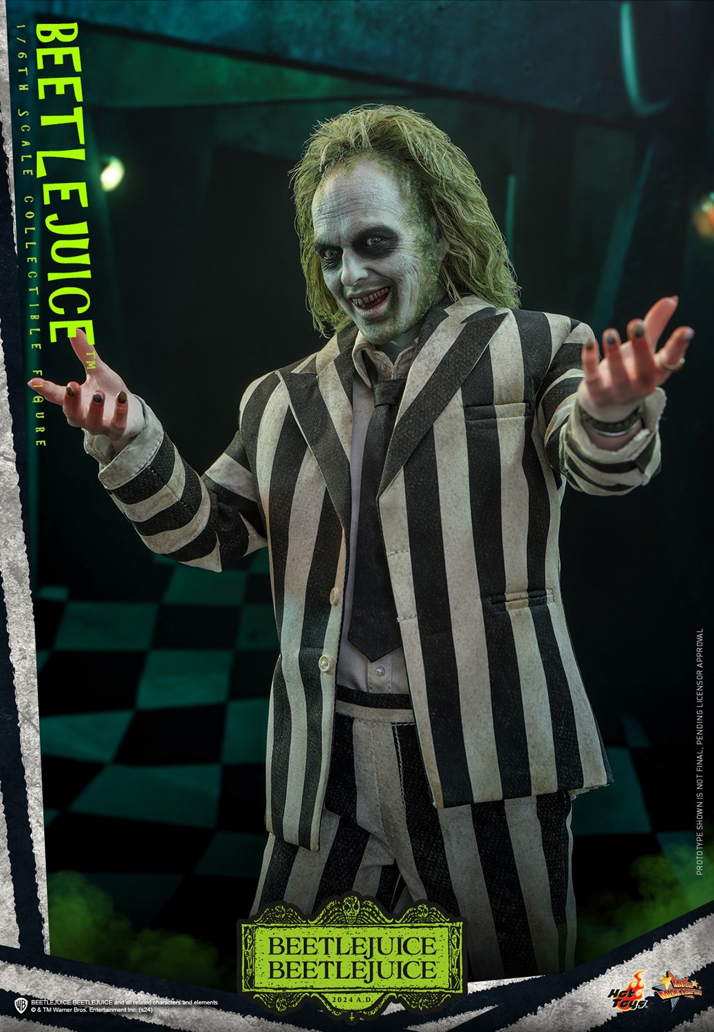 Beetlejuice Sixth Scale Figure by Hot Toys | Sideshow Collectibles