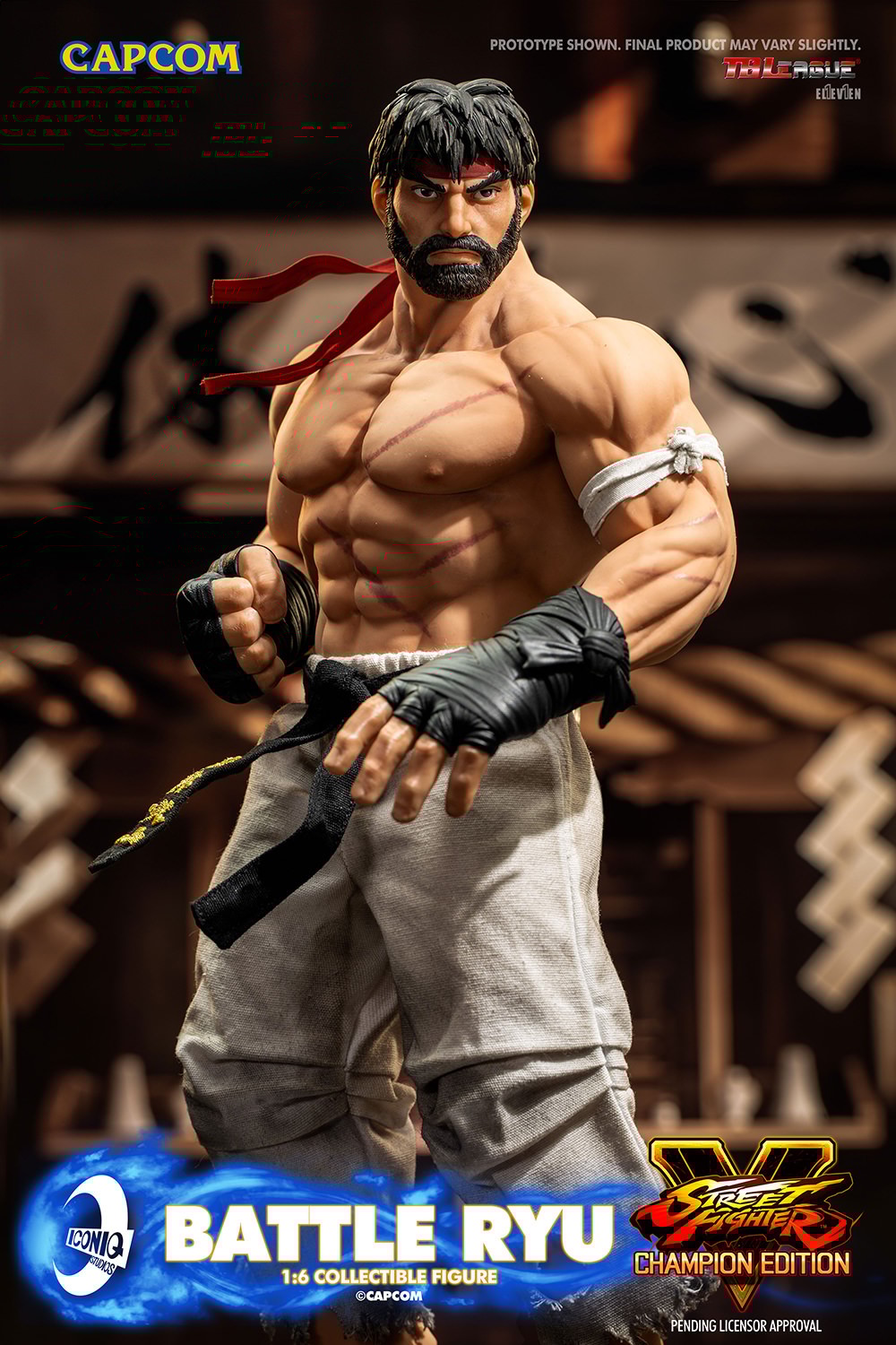 Battle Ryu Sixth Scale Figure by Iconiq Studios | Sideshow Collectibles