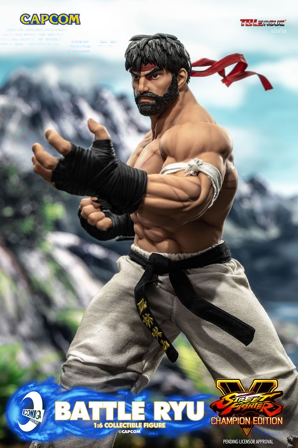 Battle Ryu Sixth Scale Figure by Iconiq Studios | Sideshow Collectibles