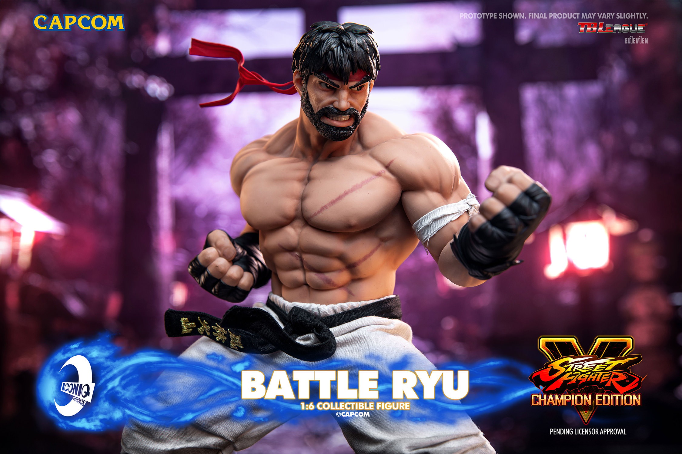 Battle Ryu Sixth Scale Figure by Iconiq Studios | Sideshow Collectibles
