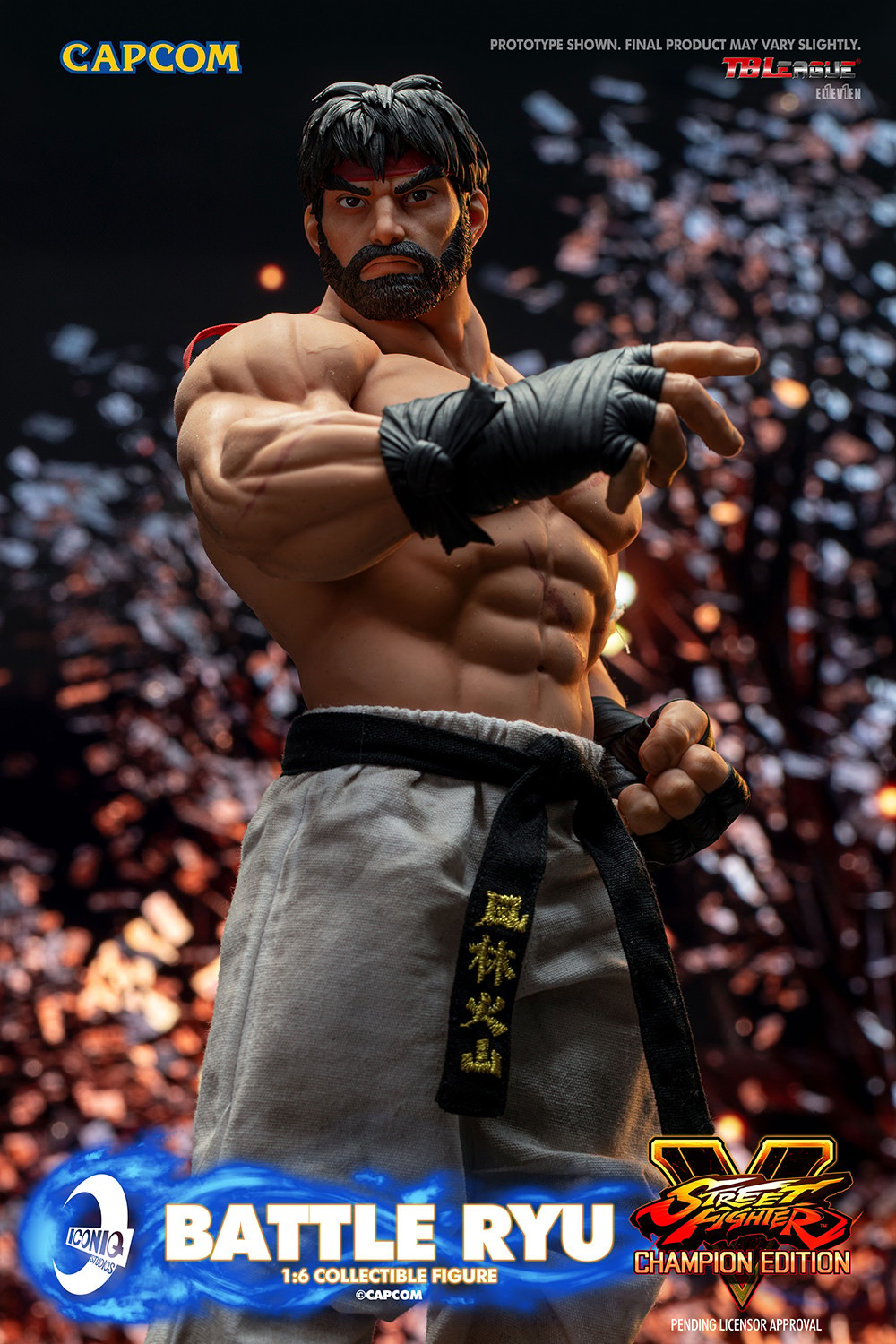 Battle Ryu Sixth Scale Figure by Iconiq Studios | Sideshow Collectibles