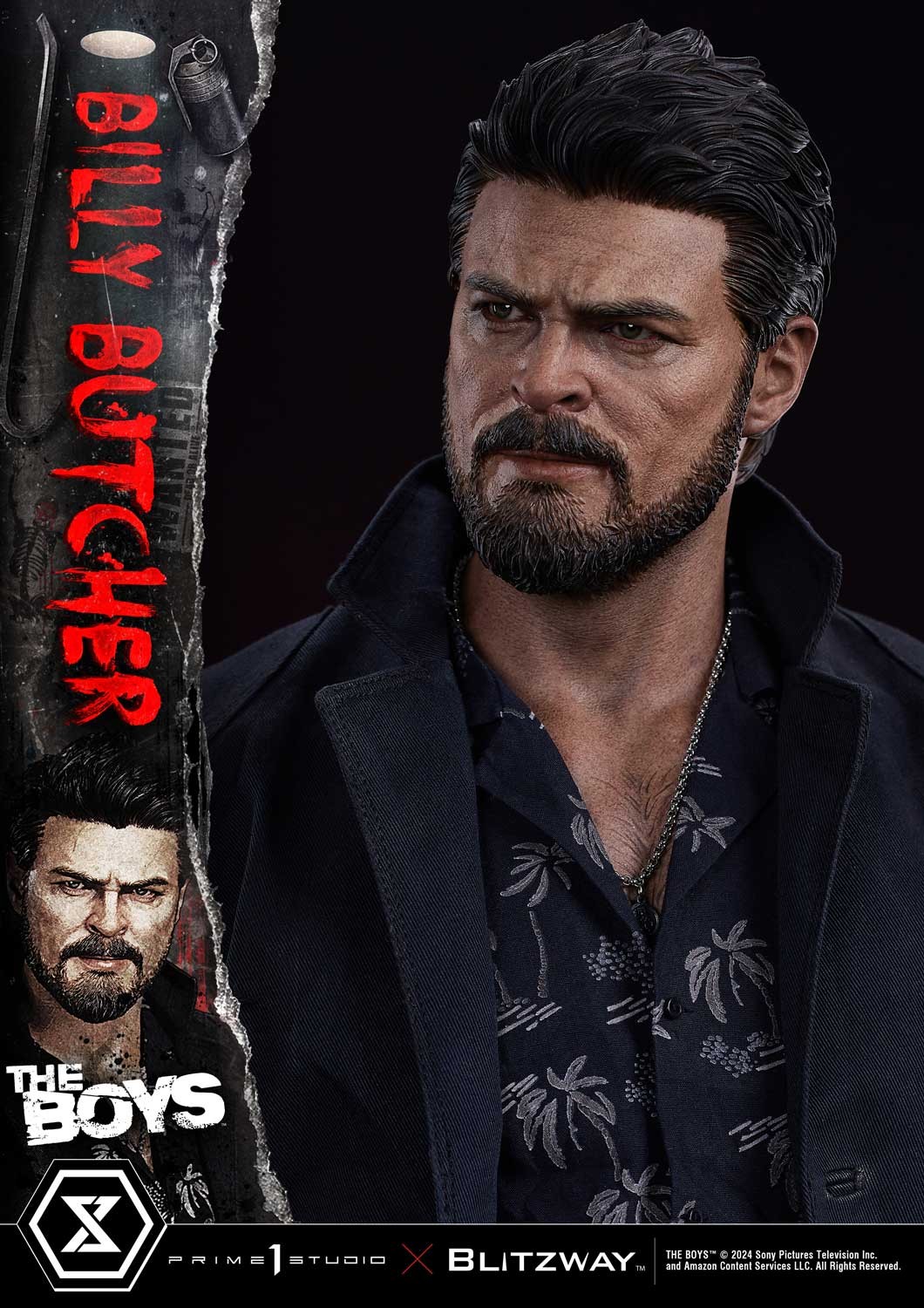 William "Billy" Butcher Quarter Scale Statue by Prime 1 Studio ...