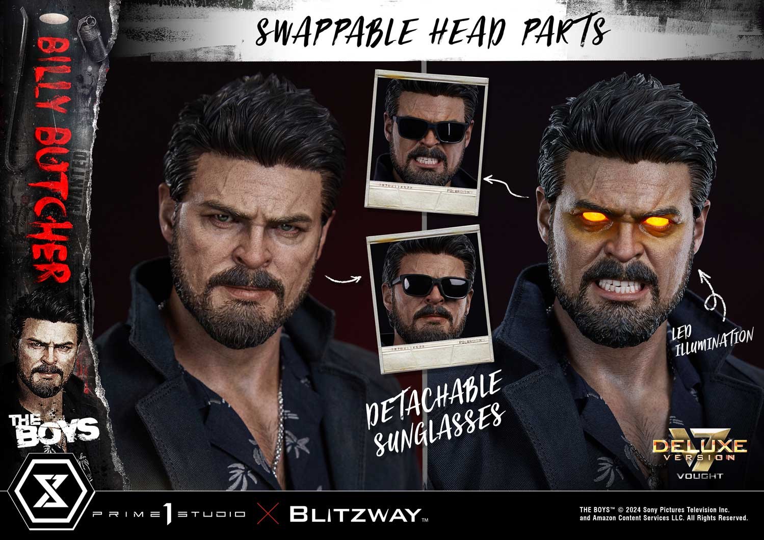 William "Billy" Butcher Quarter Scale Statue by Prime 1 Studio ...