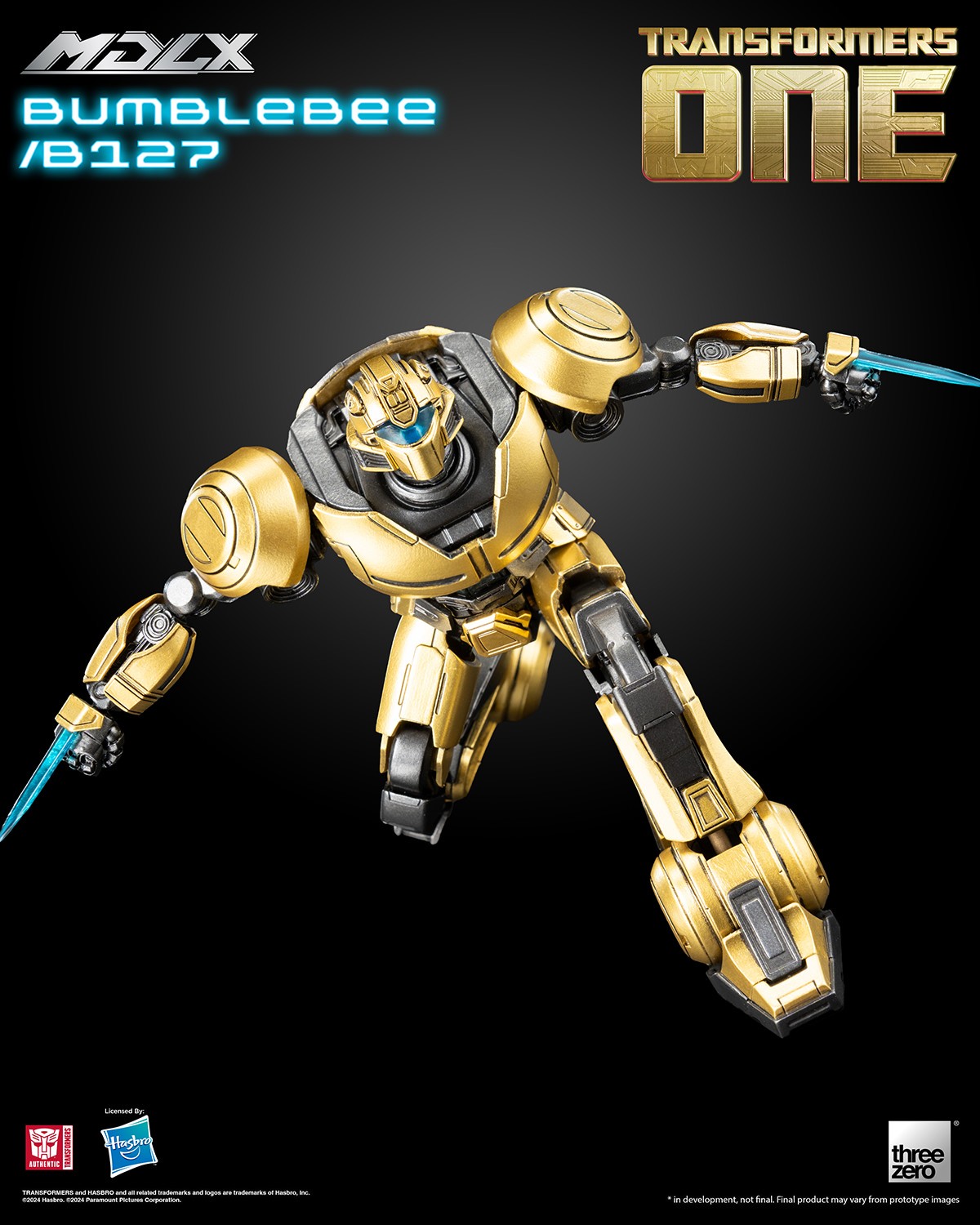 Bumblebee/B127 MDLX Action Figure by threezero | Sideshow Collectibles