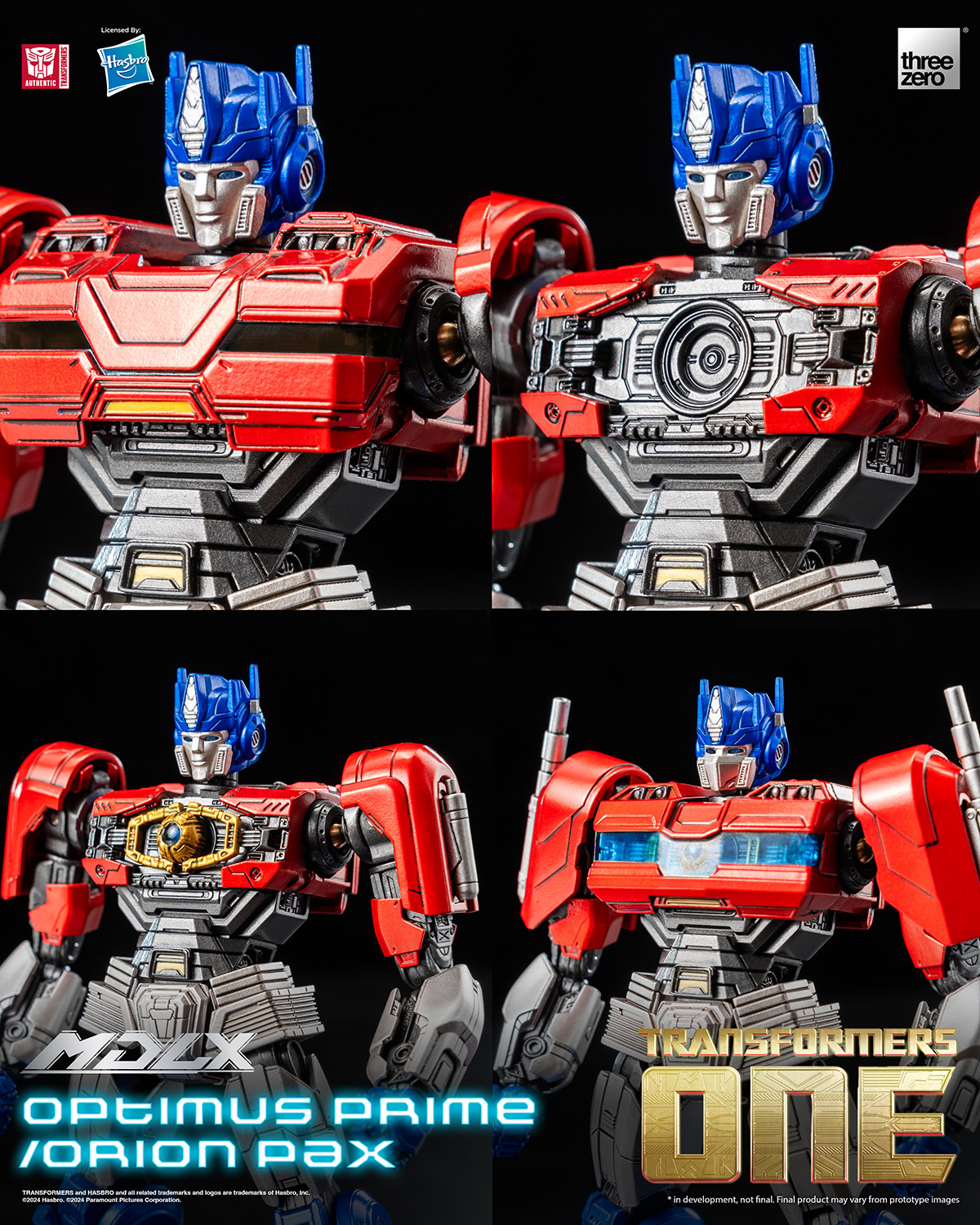 Optimus Prime/Orion Pax MDLX Action Figure by threezero | Sideshow ...