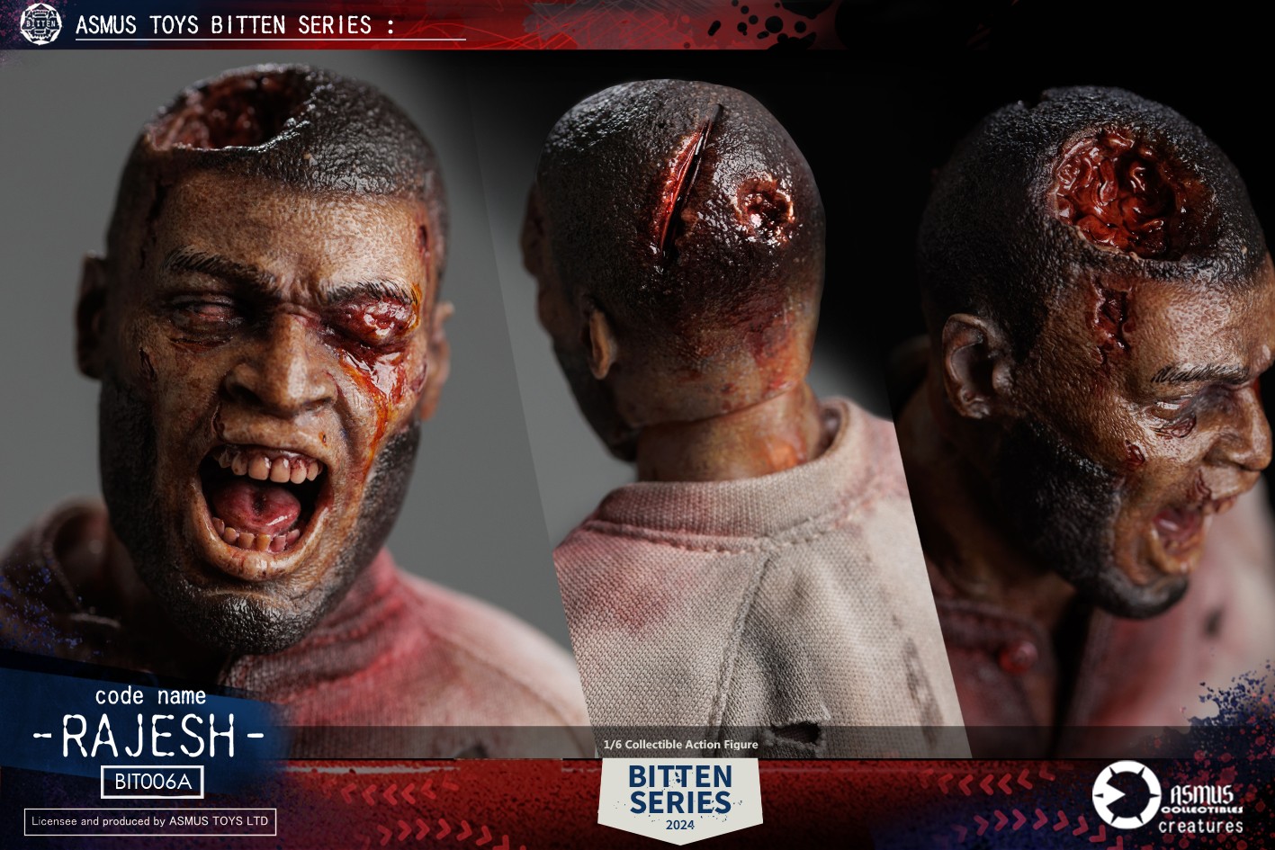 Bitten: Rajesh Sixth Scale Figure by Asmus Collectible Toys | Sideshow ...