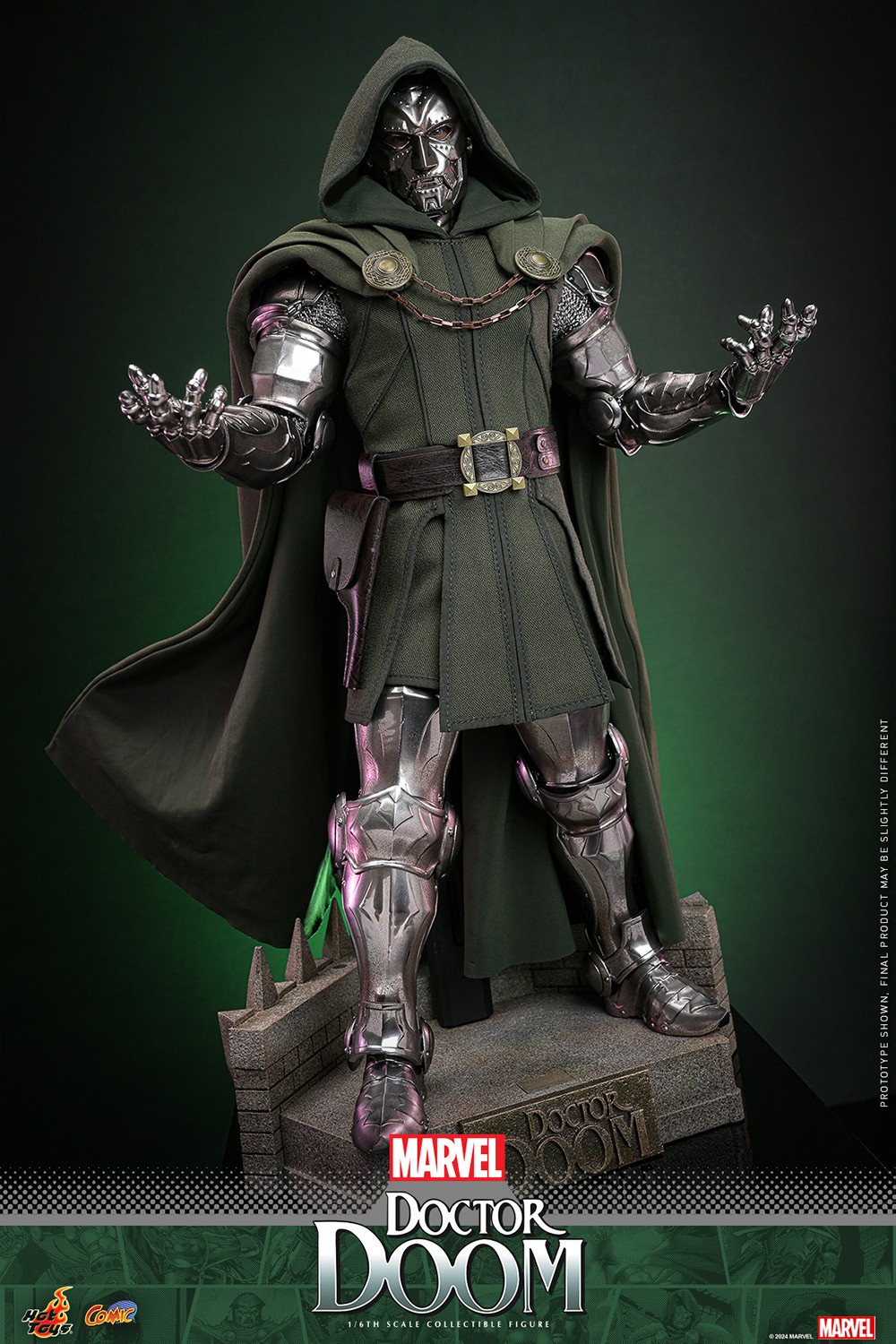 Doctor Doom Sixth Scale Figure by Hot Toys | Sideshow Collectibles