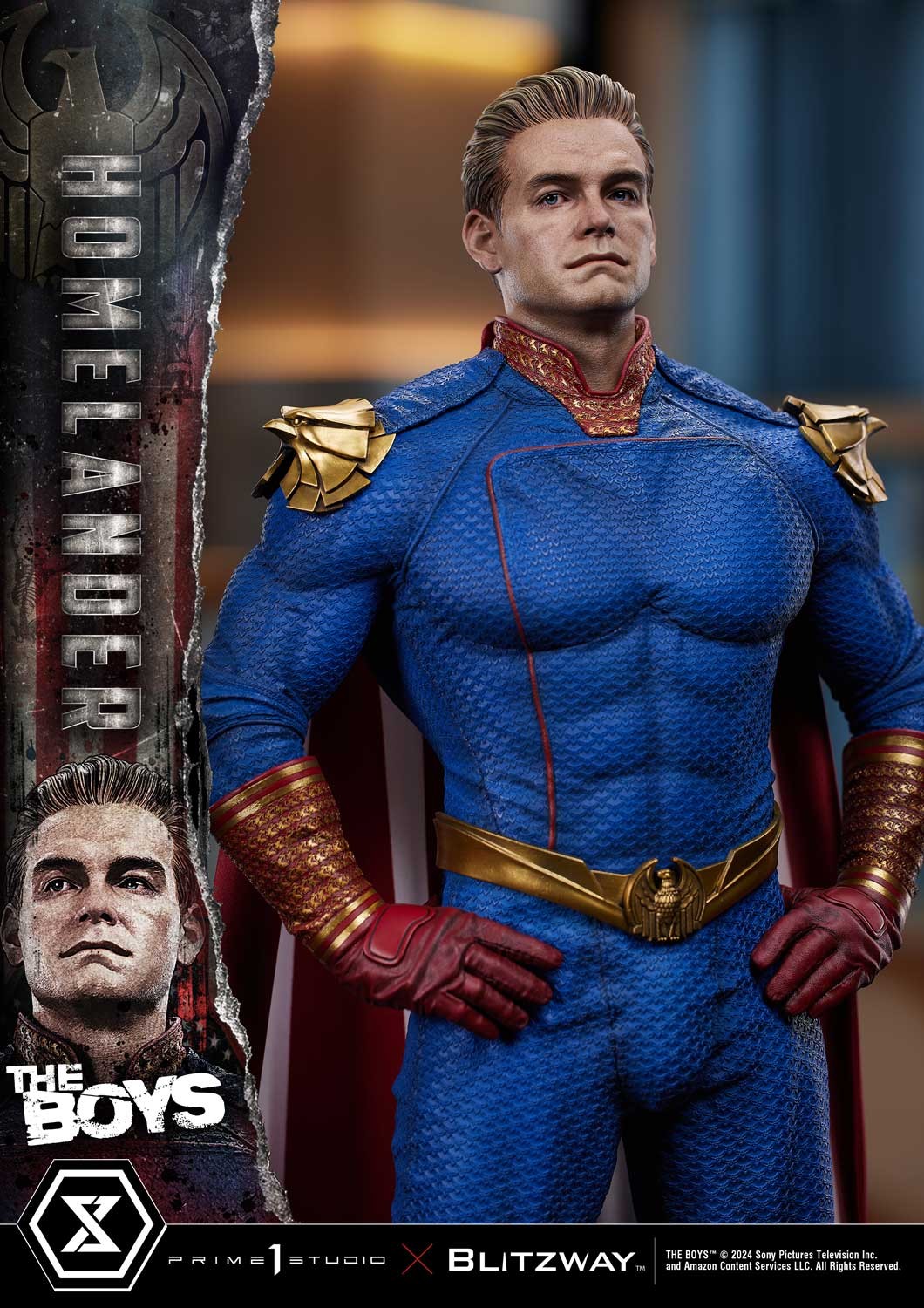Homelander Quarter Scale Statue by Prime 1 Studio & Blitzway | Sideshow ...