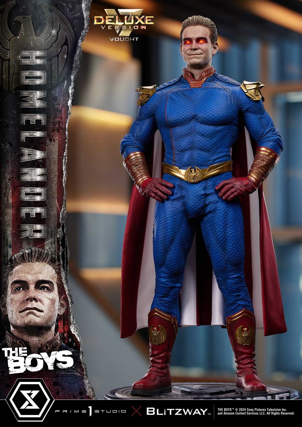 Homelander Quarter Scale Statue by Prime 1 Studio & Blitzway | Sideshow ...