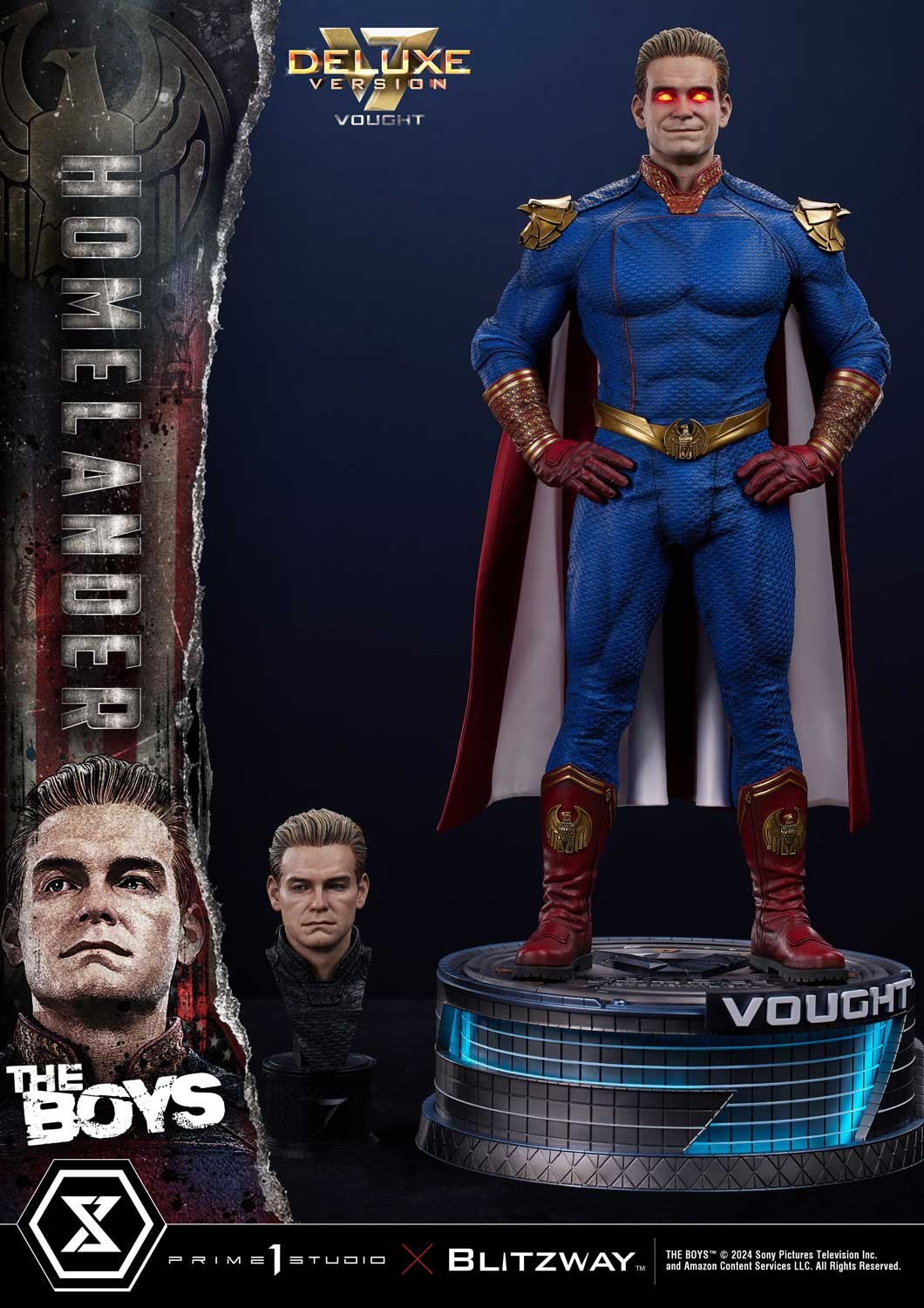 Homelander Quarter Scale Statue by Prime 1 Studio & Blitzway | Sideshow ...