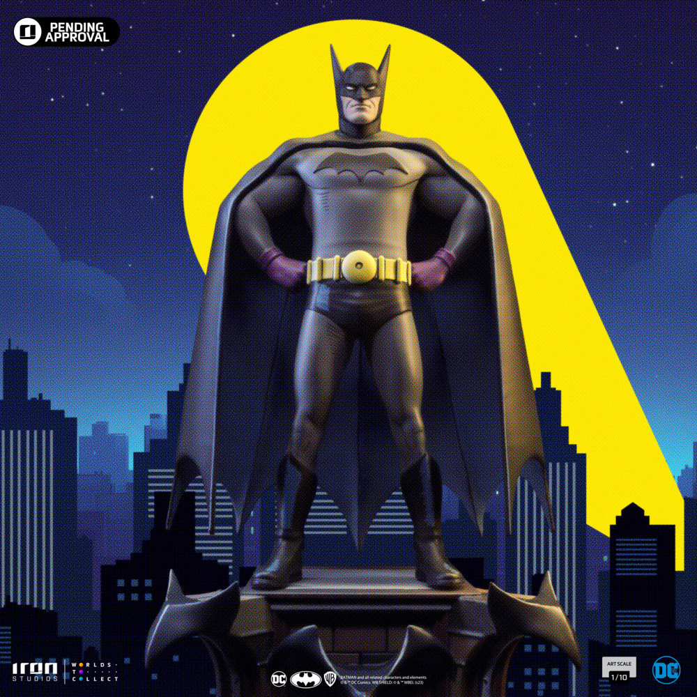 Batman Detective (85th Anniversary) 1:10 Scale Statue by Iron Studios ...