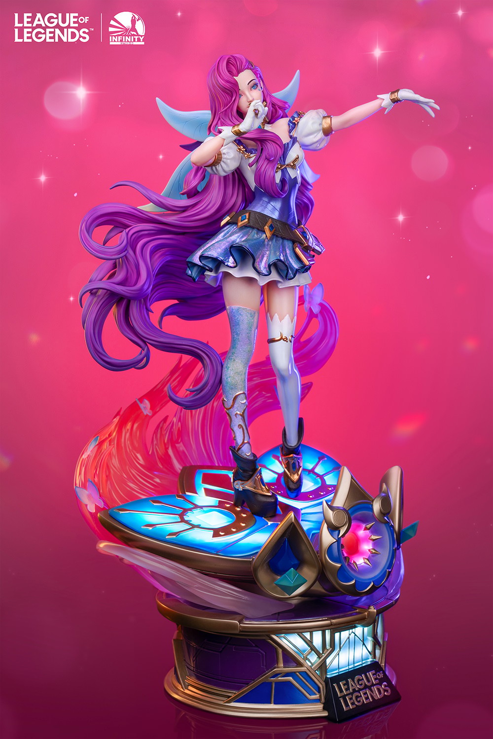 The Starry-Eyed Songstress – Seraphine Statue by Infinity Studio ...