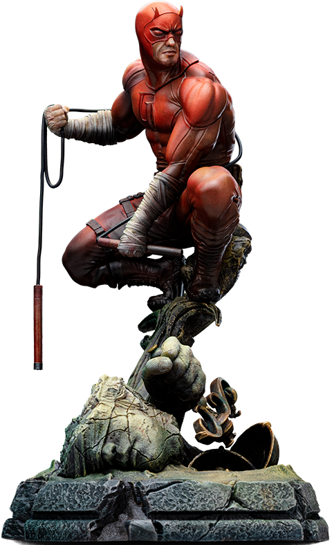 Daredevil Unleashed Art Scale 1:10 Statue by Iron Studios | Sideshow ...