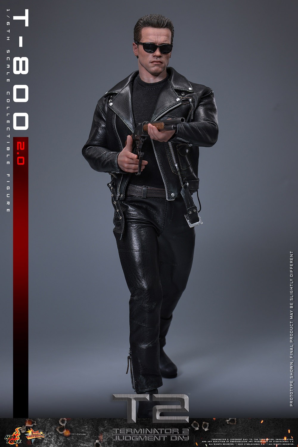T-800 (2.0) Sixth Scale Figure by Hot Toys | Sideshow Collectibles