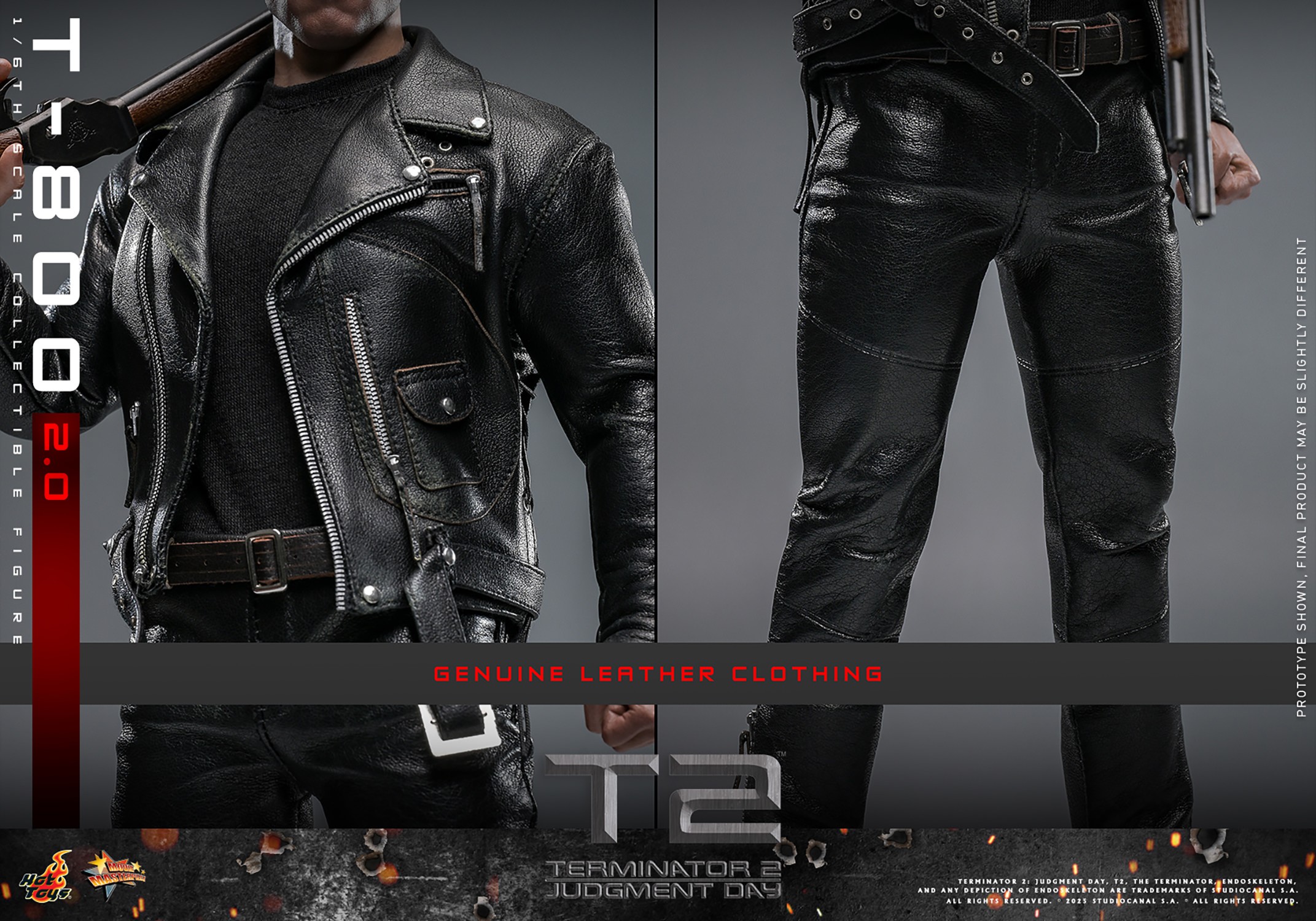 T-800 (2.0) Sixth Scale Figure by Hot Toys | Sideshow Collectibles
