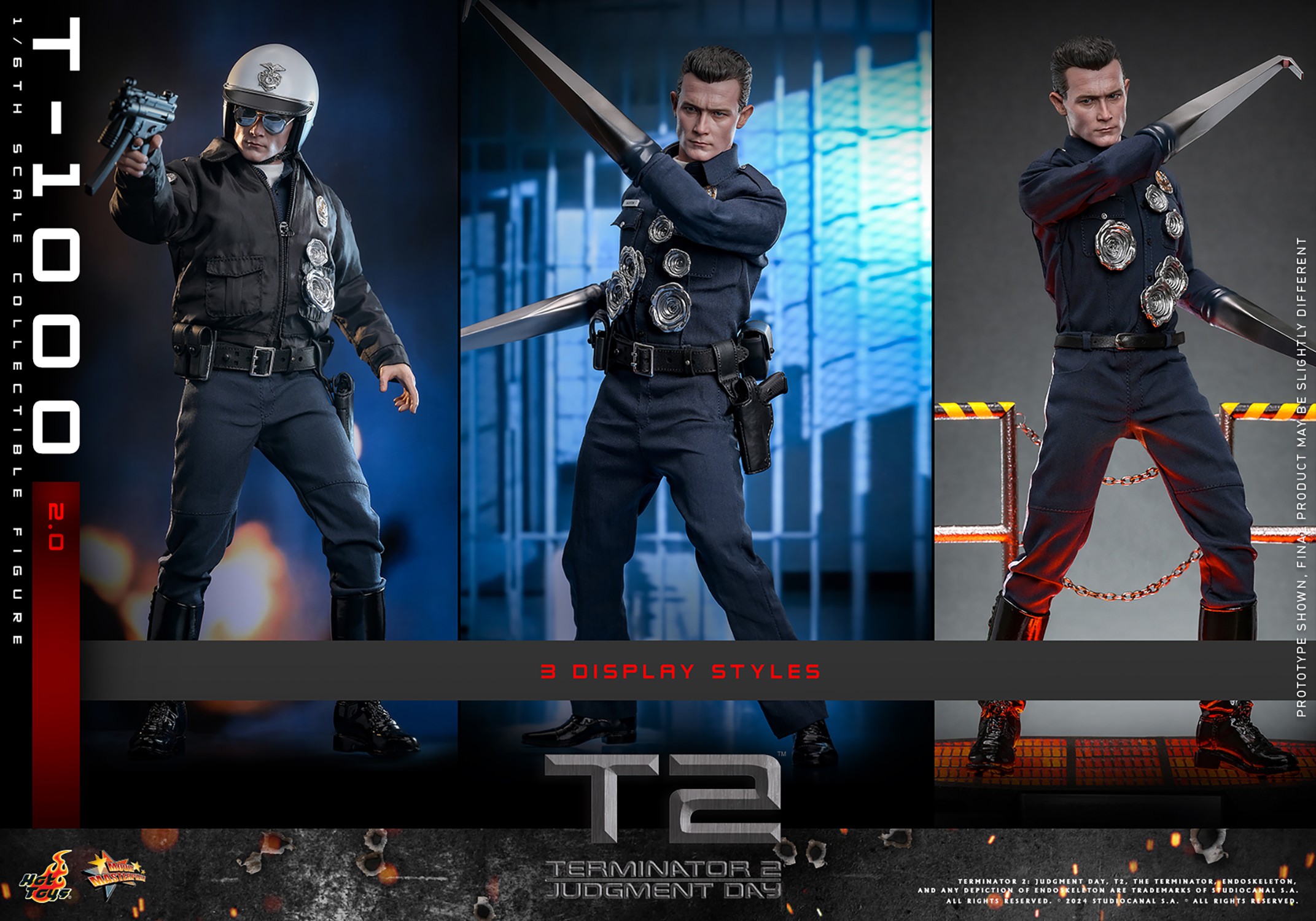 T-1000 (2.0) Sixth Scale Figure by Hot Toys | Sideshow Collectibles
