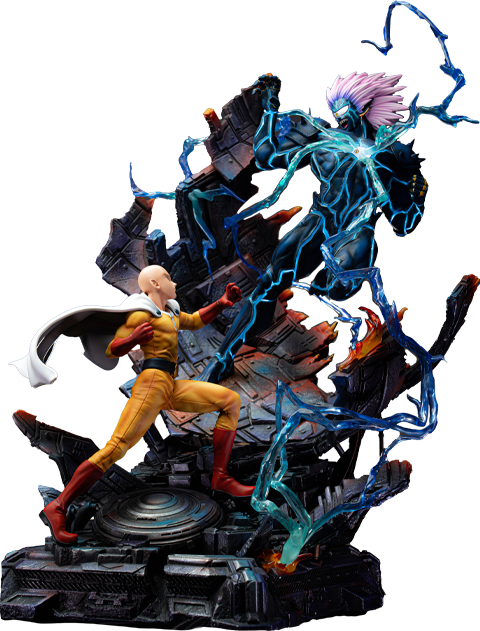 Saitama VS Lord Boros Statue by Jimei Palace | Sideshow Collectibles