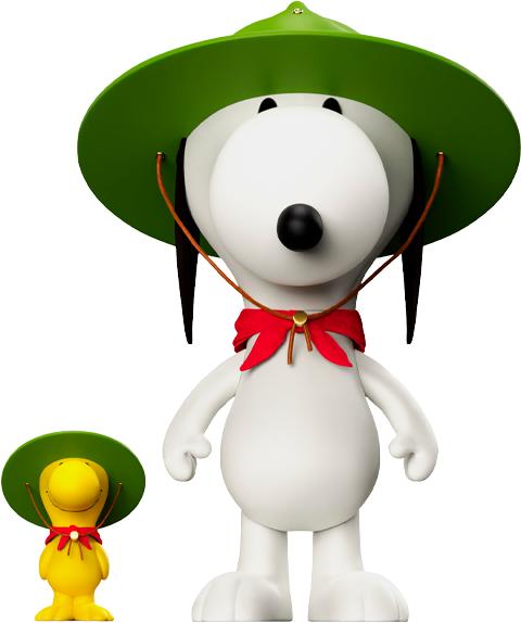 Beagle Scout Snoopy Vinyl Collectible by Super7 | Sideshow Collectibles