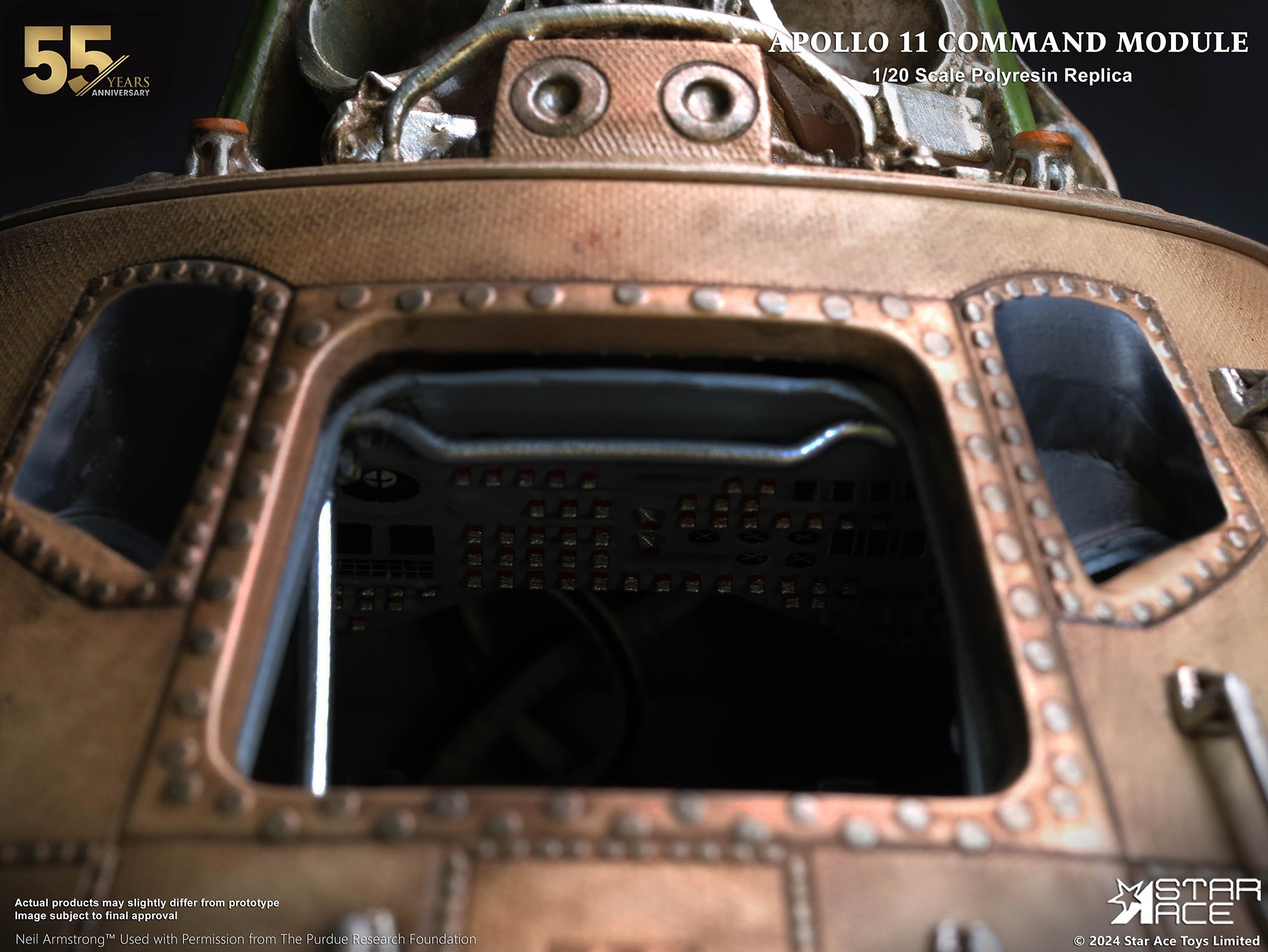Apollo11 Command Module Deluxe Scaled Replica by Star Ace Toys ...