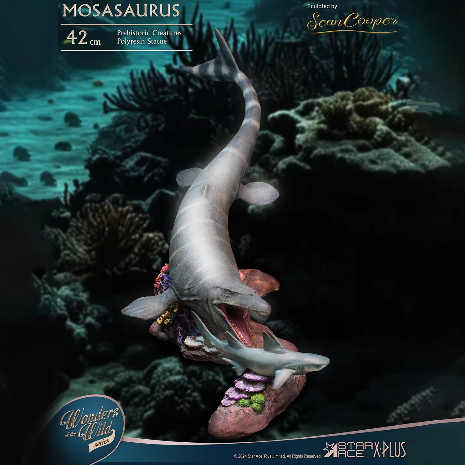 Mosasaurus Deluxe Statue by Star Ace Toys | Sideshow Collectibles