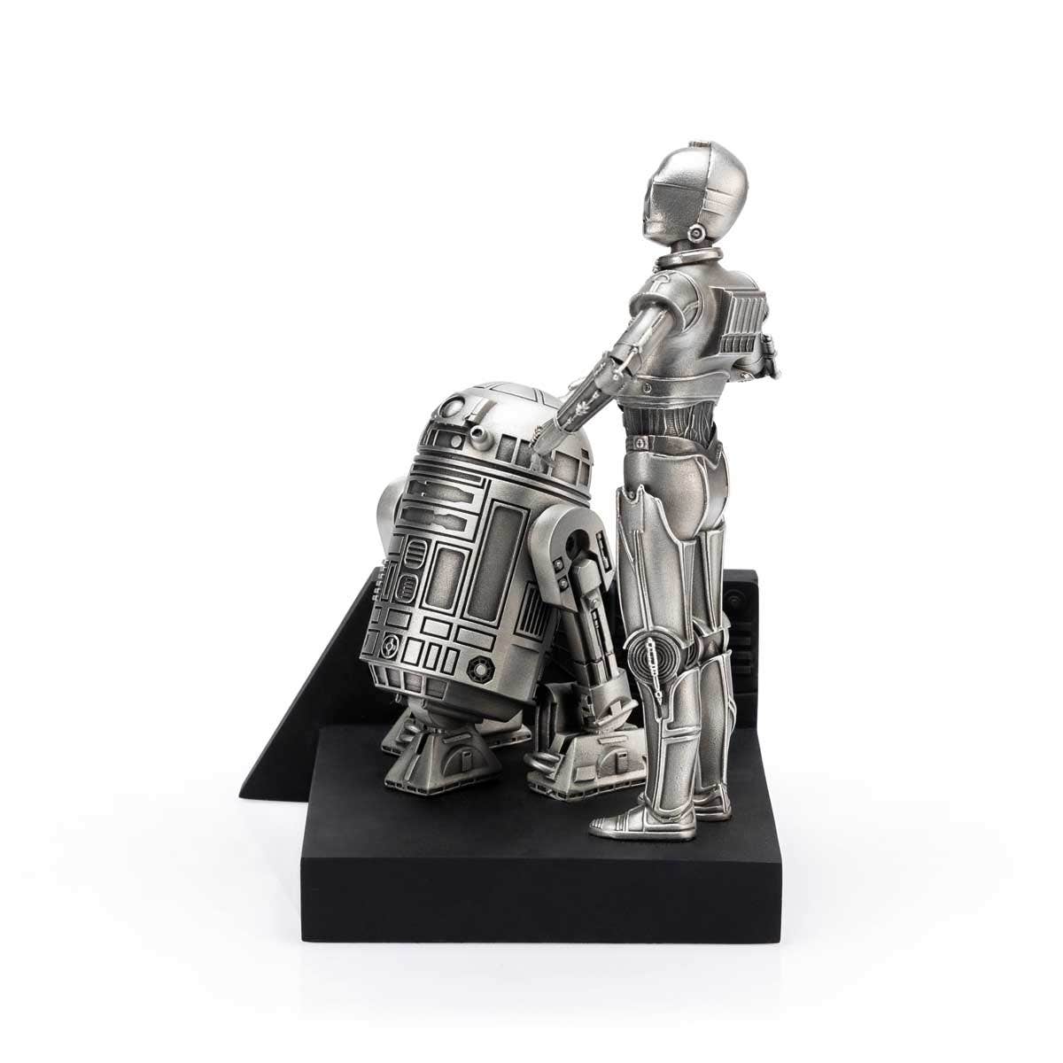 C-3PO & R2-D2 Endor Pewter Collectible by Royal Selangor | Sideshow ...
