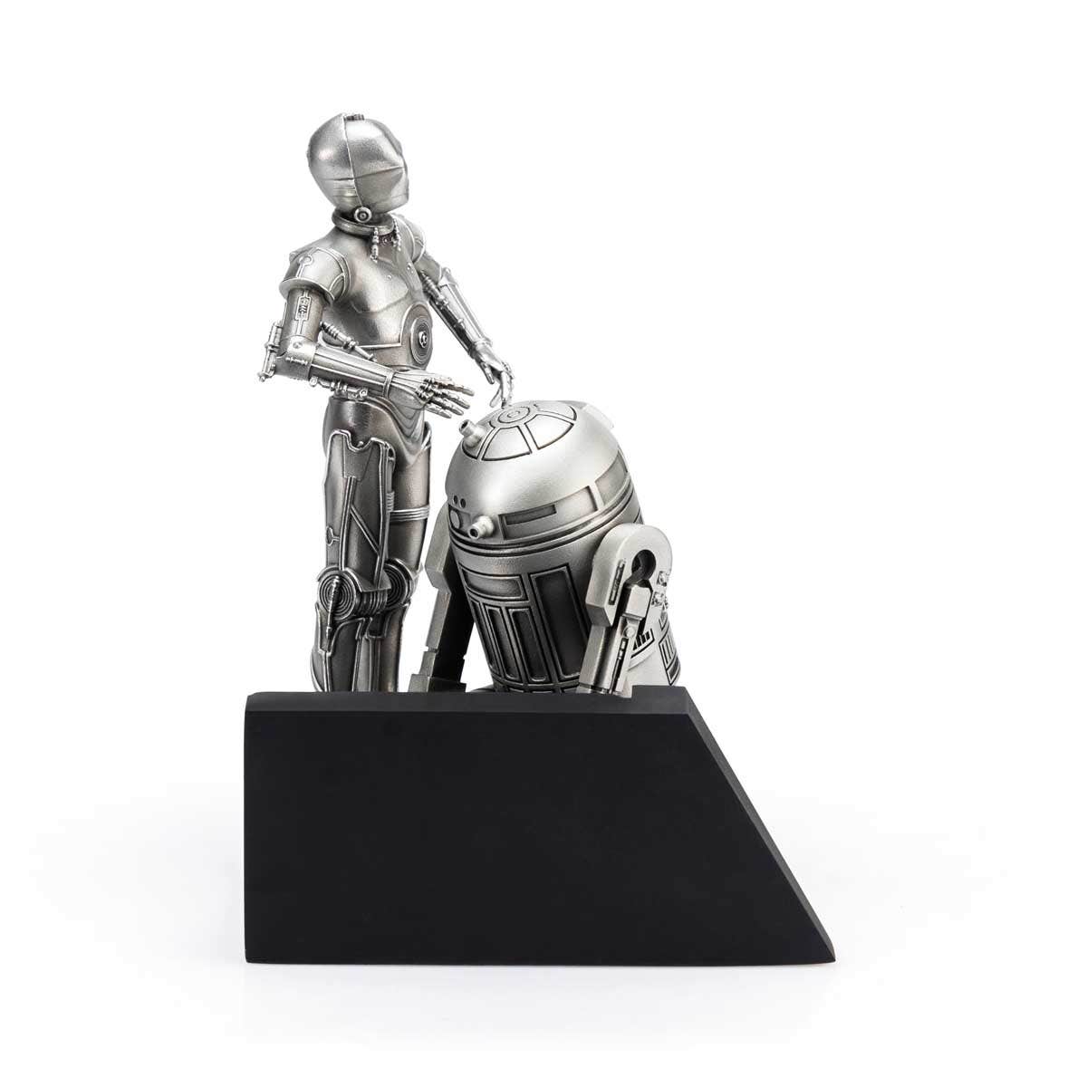C-3PO & R2-D2 Endor Pewter Collectible by Royal Selangor | Sideshow ...