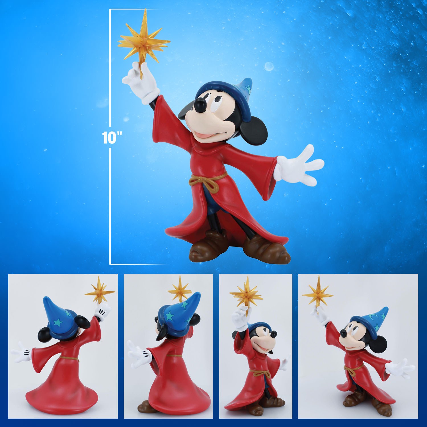 Sorcerer Mickey from Fantasia Figurine by Enesco | Sideshow Collectibles