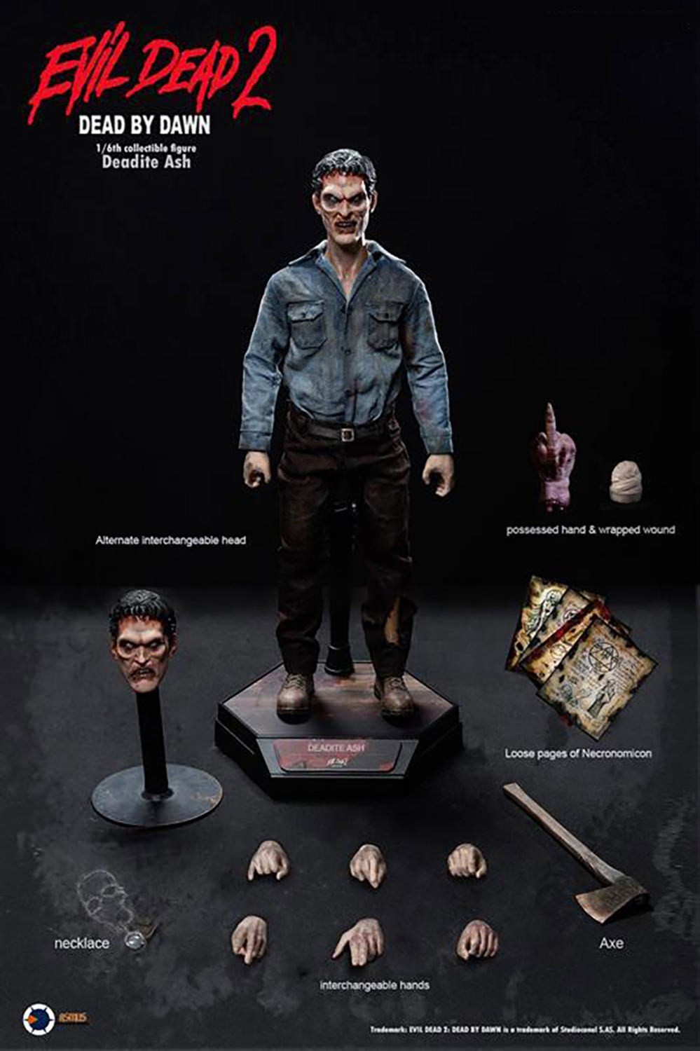 Deadite Ash Sixth Scale Figure by Asmus Collectible Toys | Sideshow ...