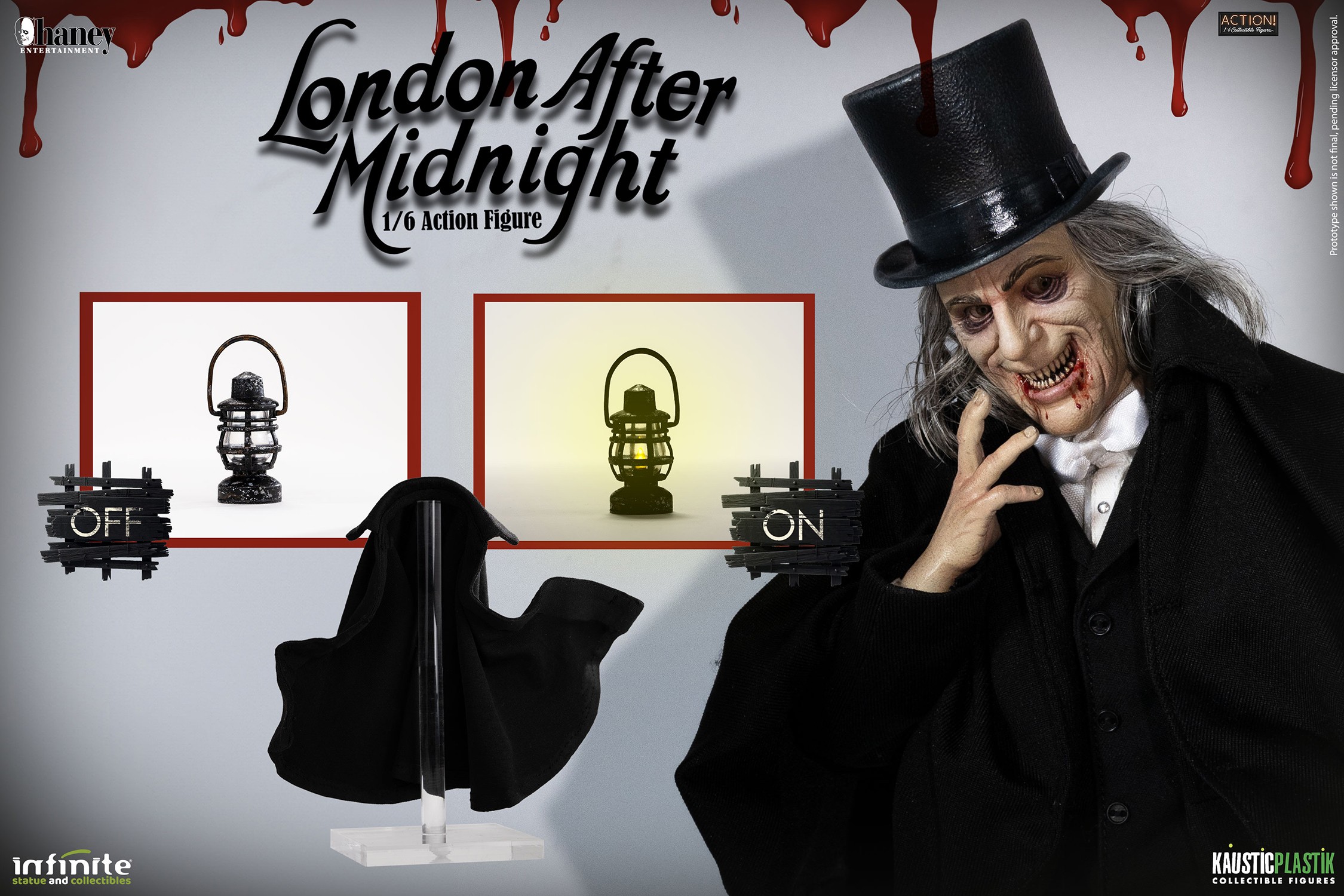 Lon Chaney as London After Midnight Deluxe Sixth Scale Figure ...