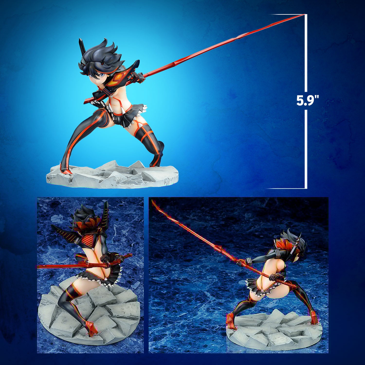 Ryuko Matoi (Kamui Senketsu Version) Collectible Figure by Phat Company ...
