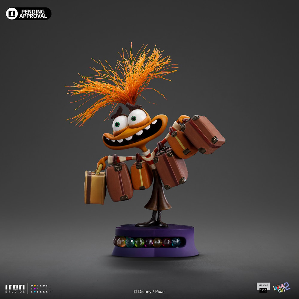 Anxiety 1:10 Scale Statue by Iron Studios | Sideshow Collectibles