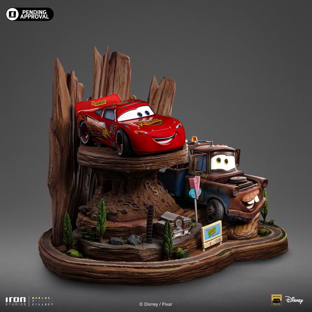 Lightning McQueen 1:10 Scale Statue | Sideshow Collectibles