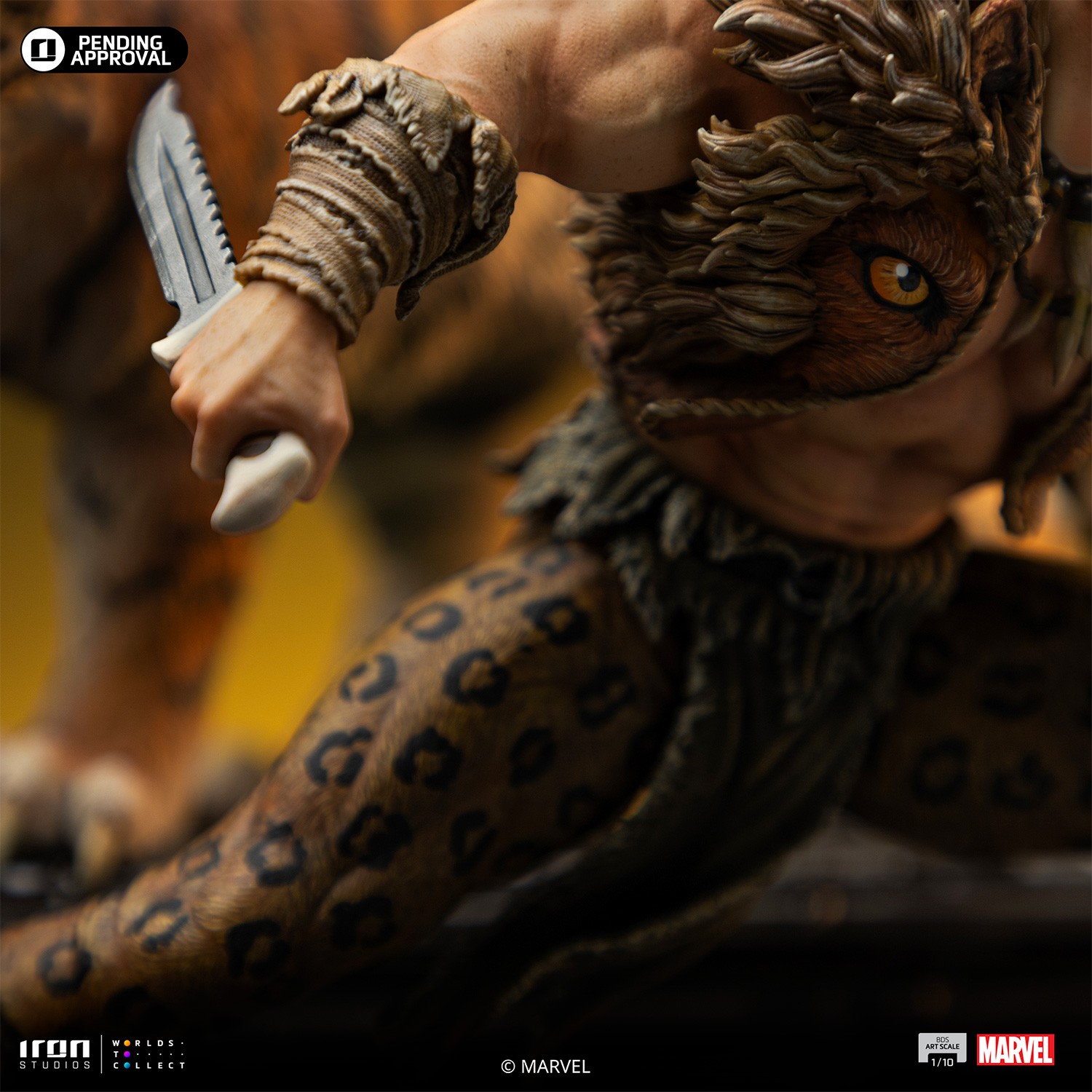 Kraven Art Scale Statue by Iron Studios | Sideshow Collectibles