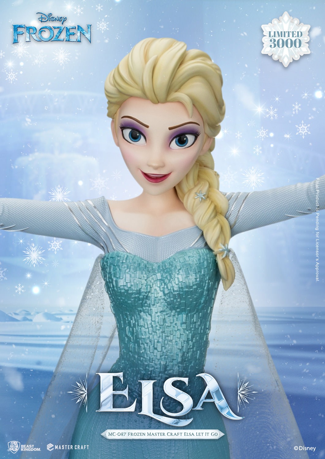 Elsa Let It Go Statue by Beast Kingdom | Sideshow Collectibles
