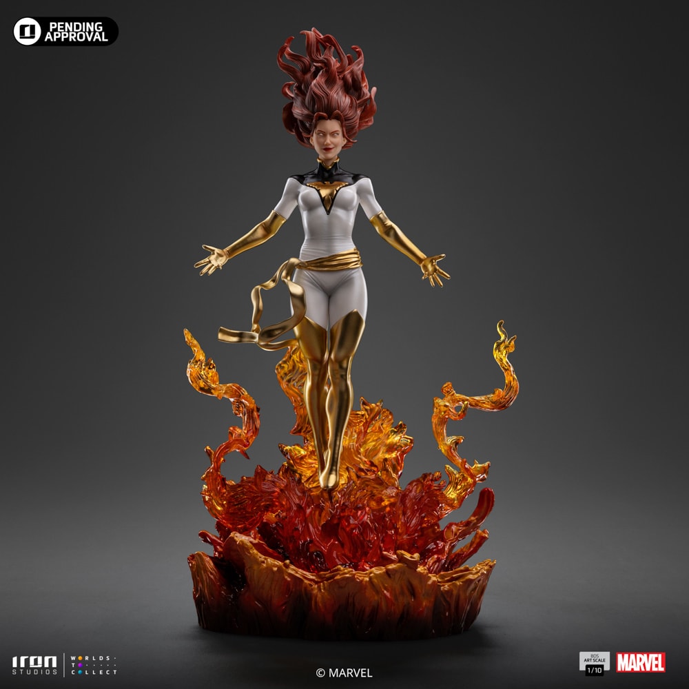 Phoenix (White Version) BDS 1:10 Art Scale Statue by Iron Studios | Sideshow Collectibles