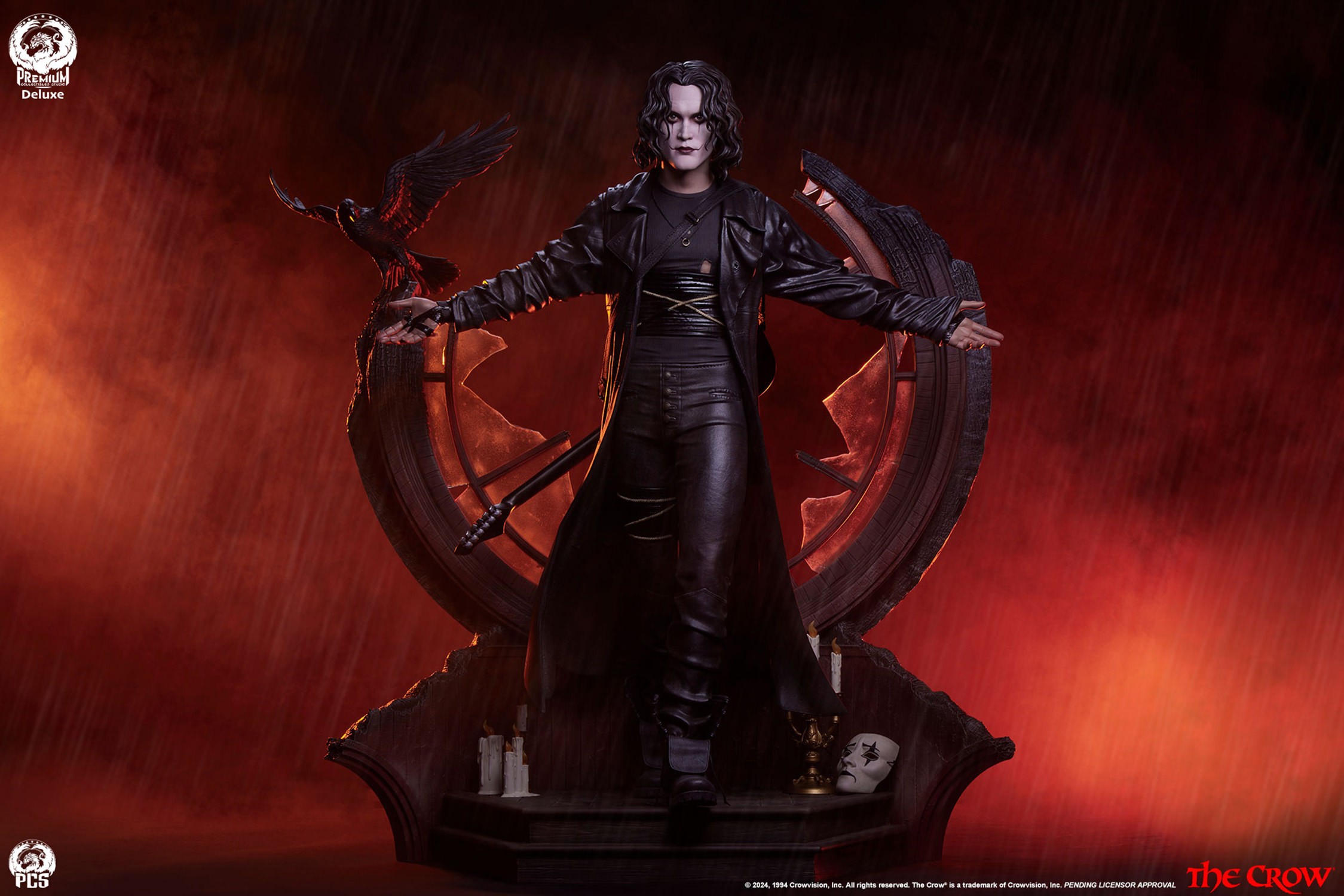 The Crow Deluxe 1:3 Scale Statue by PCS | Sideshow Collectibles