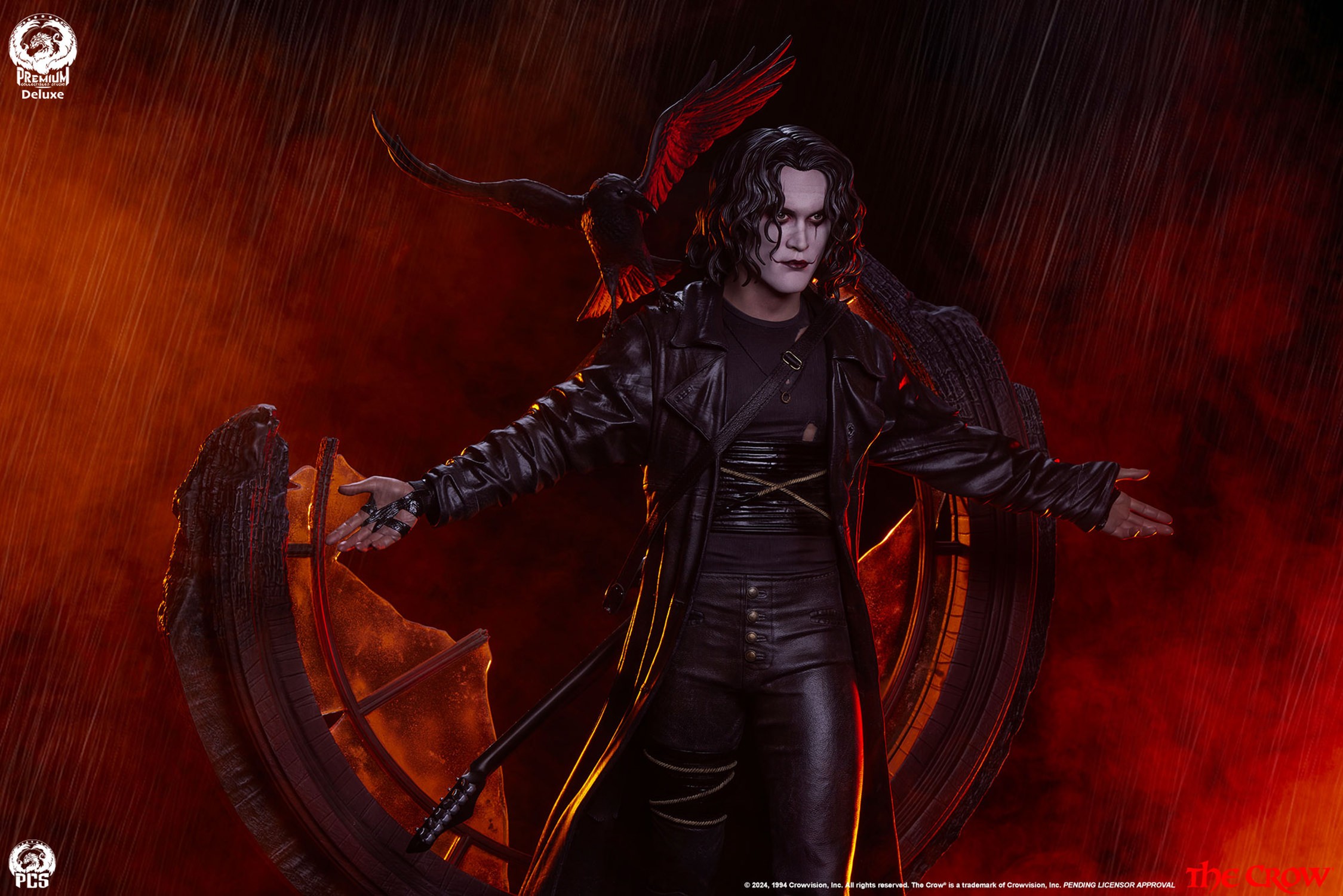 The Crow Deluxe 1:3 Scale Statue by PCS | Sideshow Collectibles
